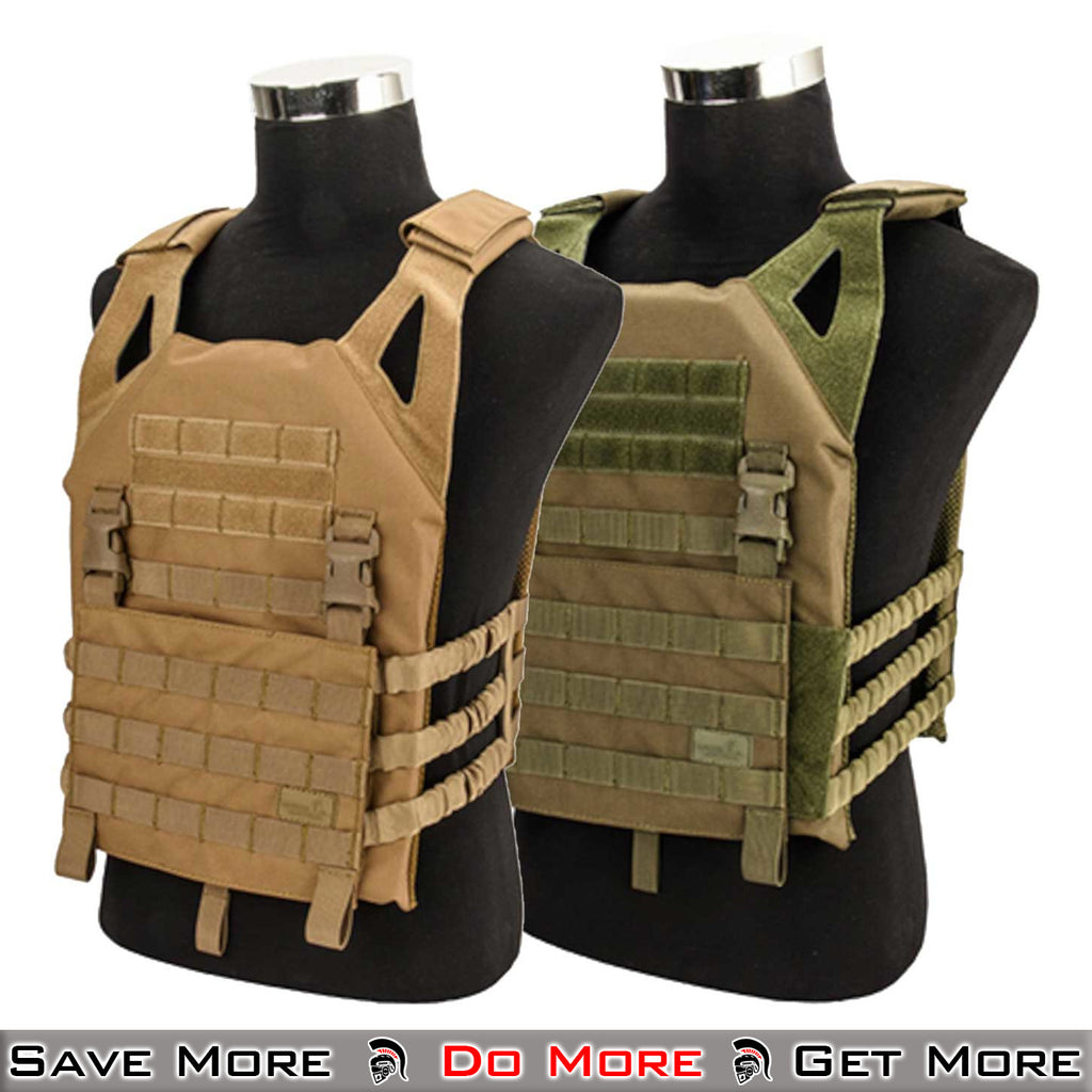 Lancer Tactical Dummy Plates Airsoft Vest Plate Carrier -ModernAirsoft