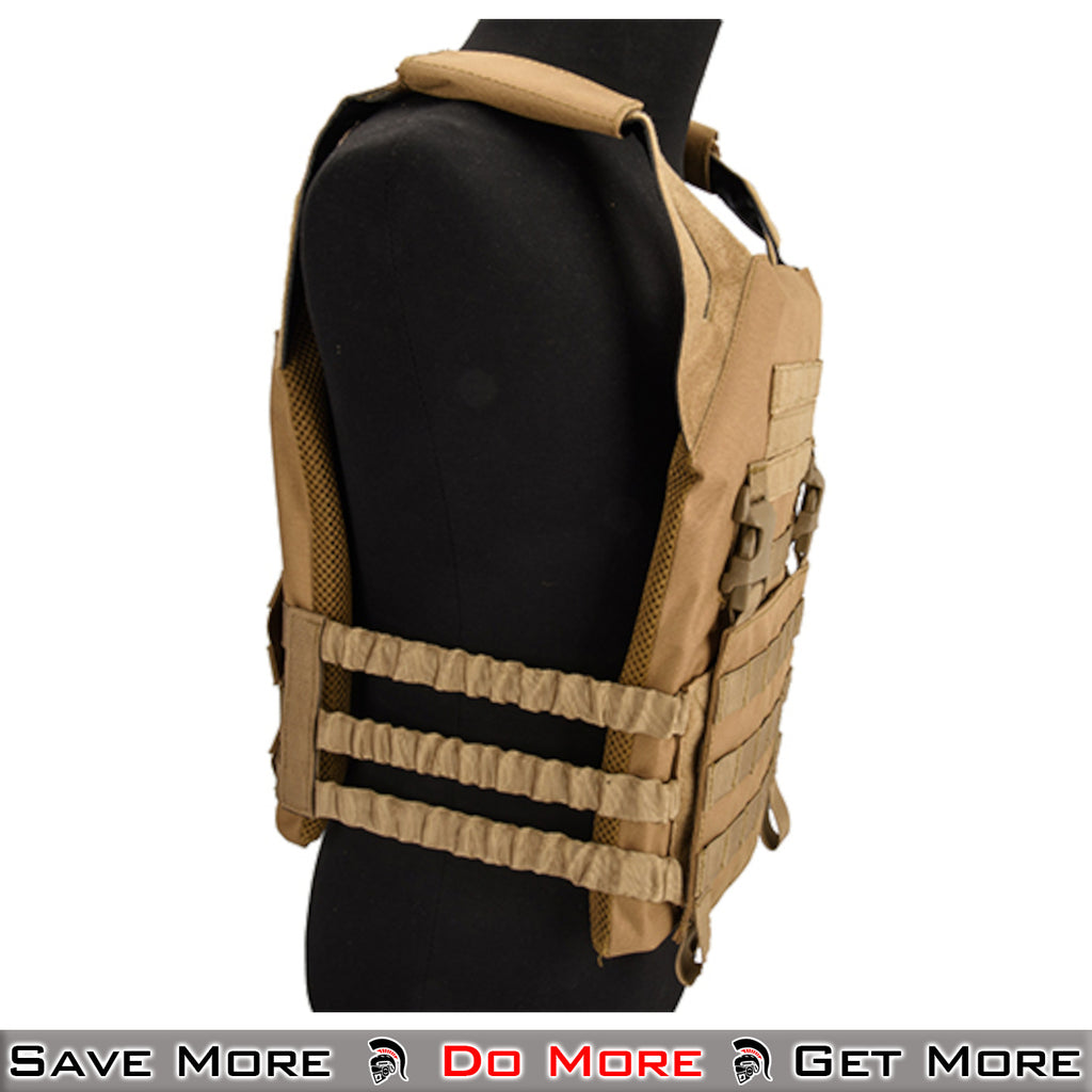 Lancer Tactical Dummy Plates Airsoft Vest Plate Carrier -ModernAirsoft